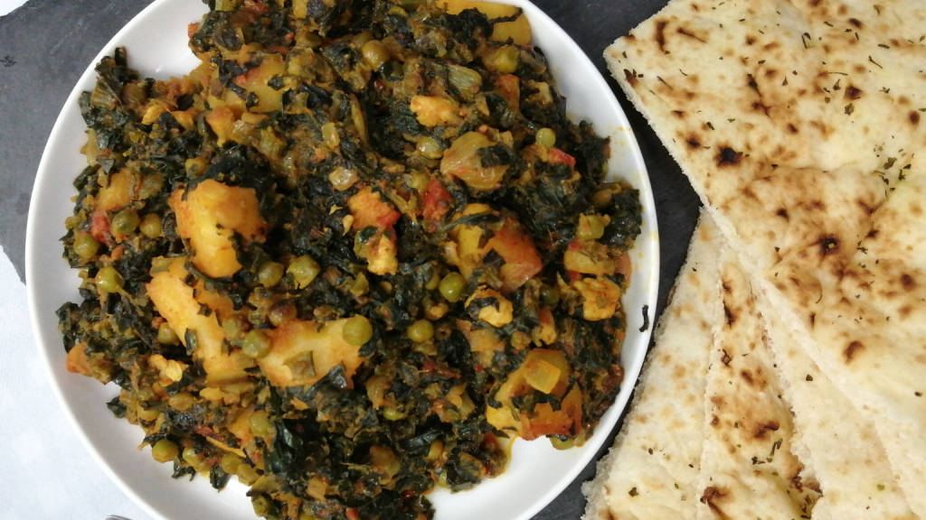 Palak Bhaji (Spinach) - Ruky Cooks